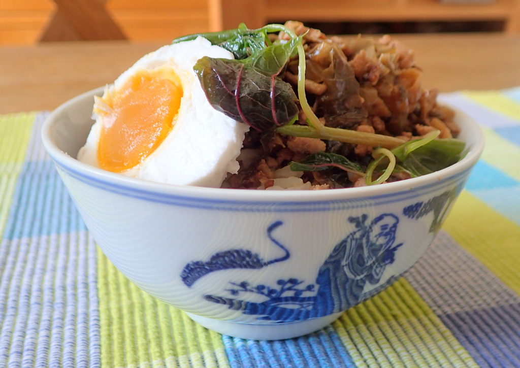 Hakka Mui Choy with mince pork - Just Julie