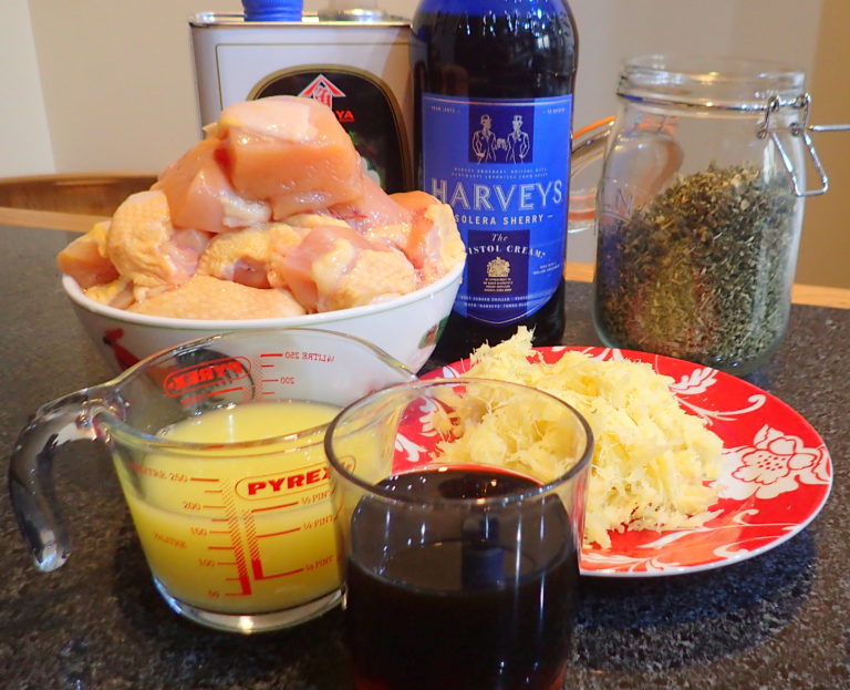 Kacangma or Motherwort Chicken - Just Julie