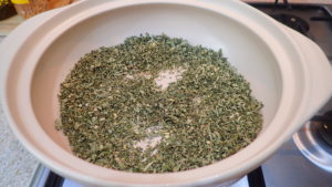 Kacangma or Motherwort Chicken - Just Julie