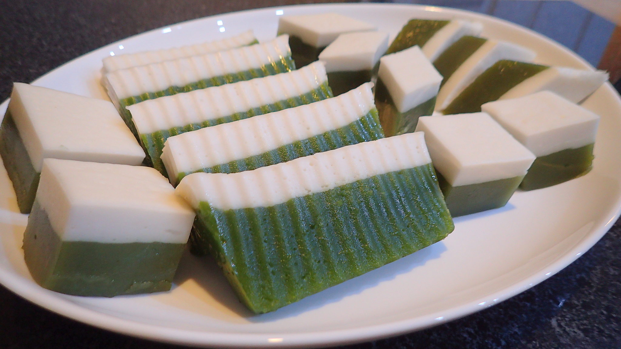 Kueh Talam Pandan -Signatory mine - Just Julie