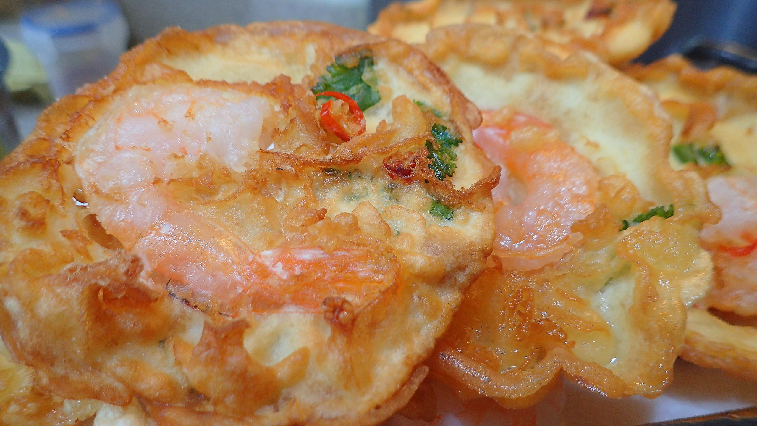 Crispy Prawns Fritters (cucuk udang) - Just Julie