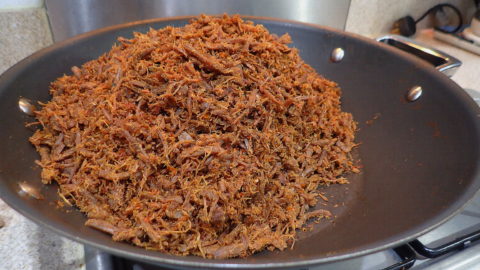 Serunding Daging (Spiced Beef Floss) - Just Julie