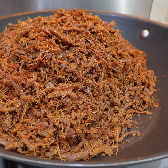 Serunding Daging (Spiced Beef Floss) - Just Julie