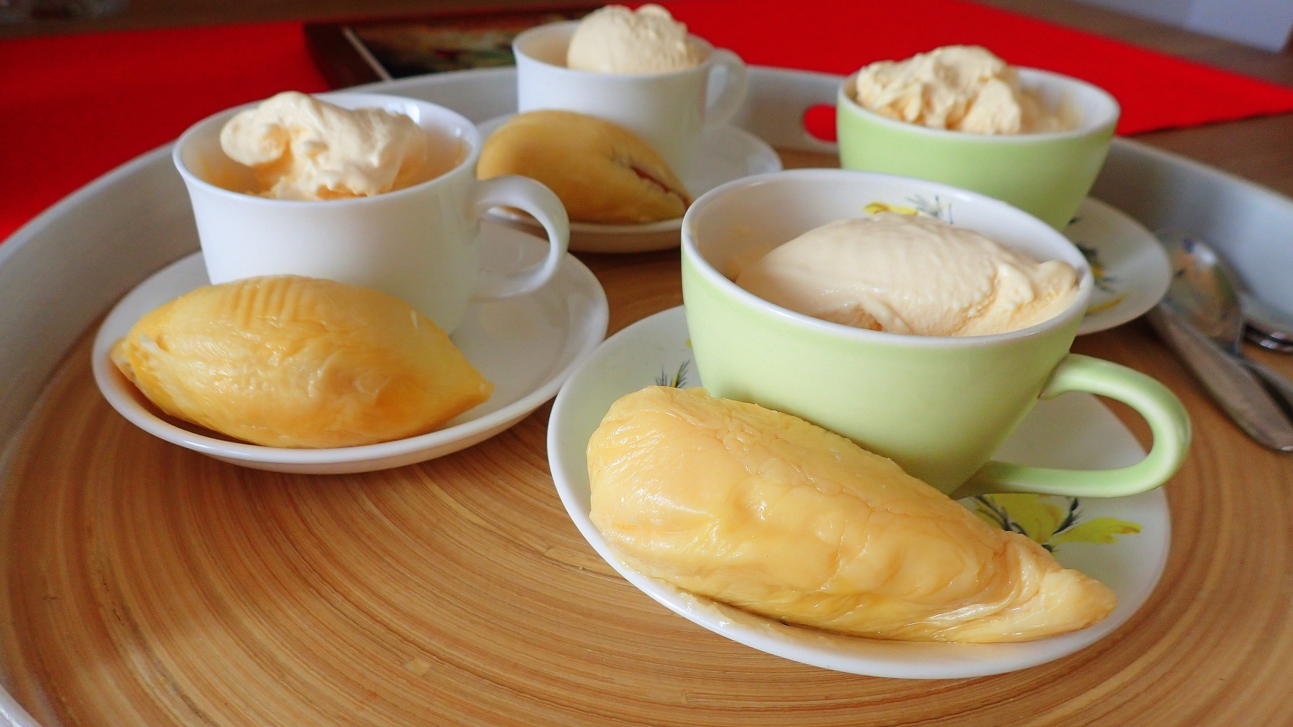 Durian Ice Cream - Musang King - Just Julie